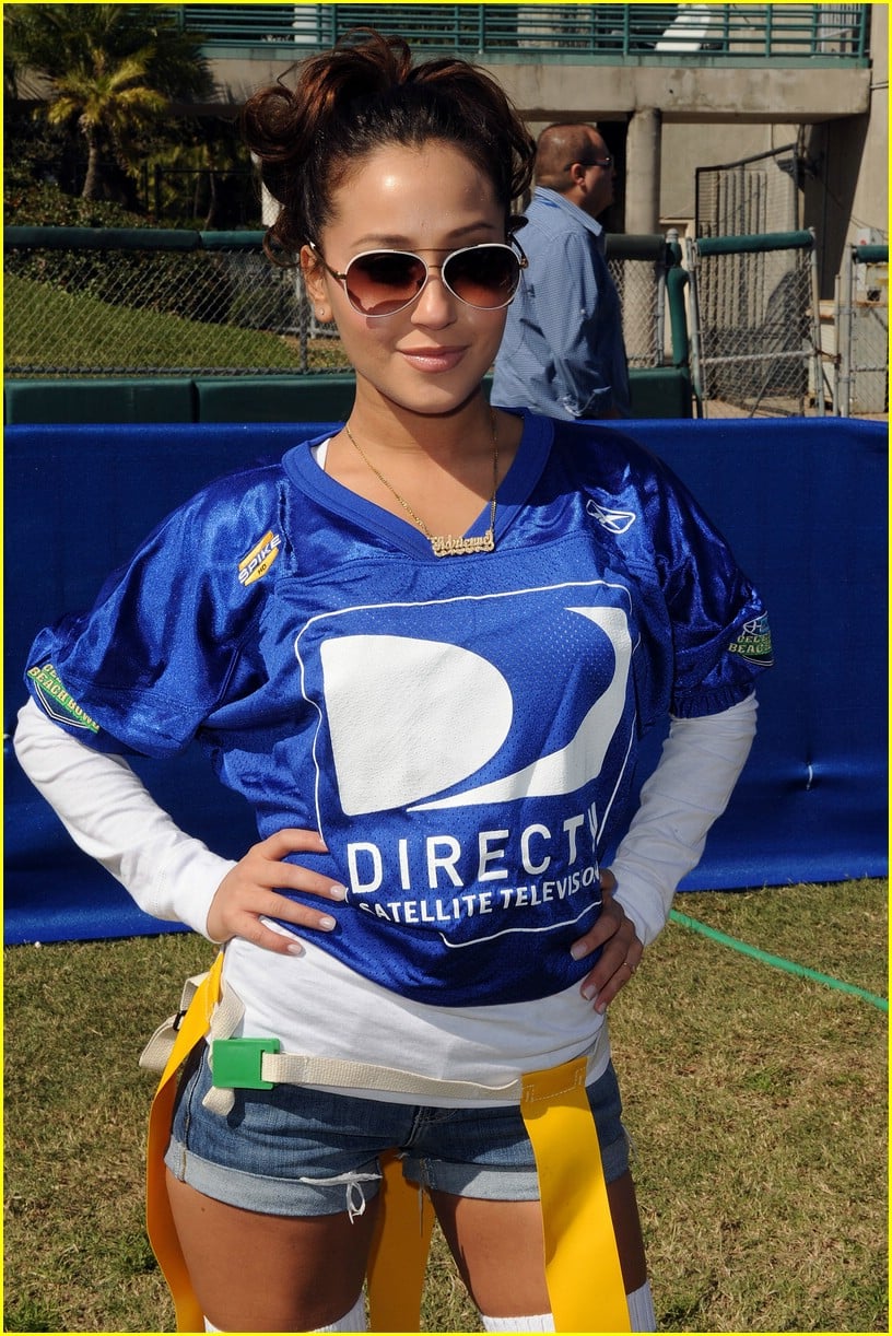 Full Sized Photo of adrienne bailon football fierce 08 | Adrienne ...