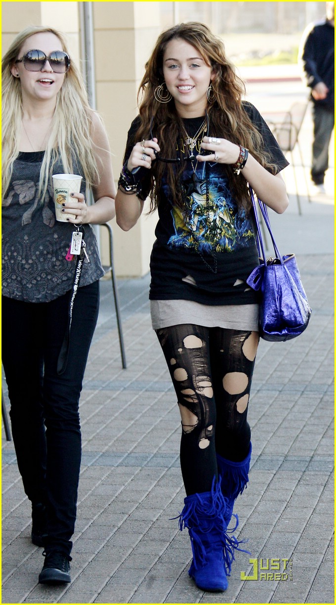 Miley Cyrus Has A Girl's Day Out | Photo 50941 - Photo Gallery | Just ...