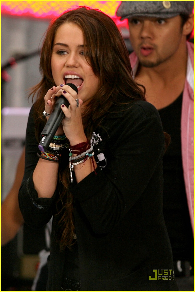 Miley Cyrus Takes On Today | Photo 269791 - Photo Gallery | Just Jared Jr.