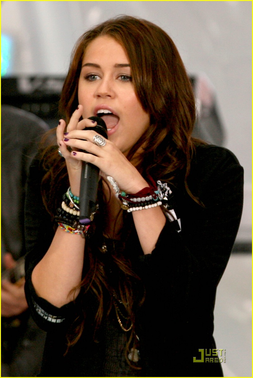 Miley Cyrus Takes On Today | Photo 269821 - Photo Gallery | Just Jared Jr.