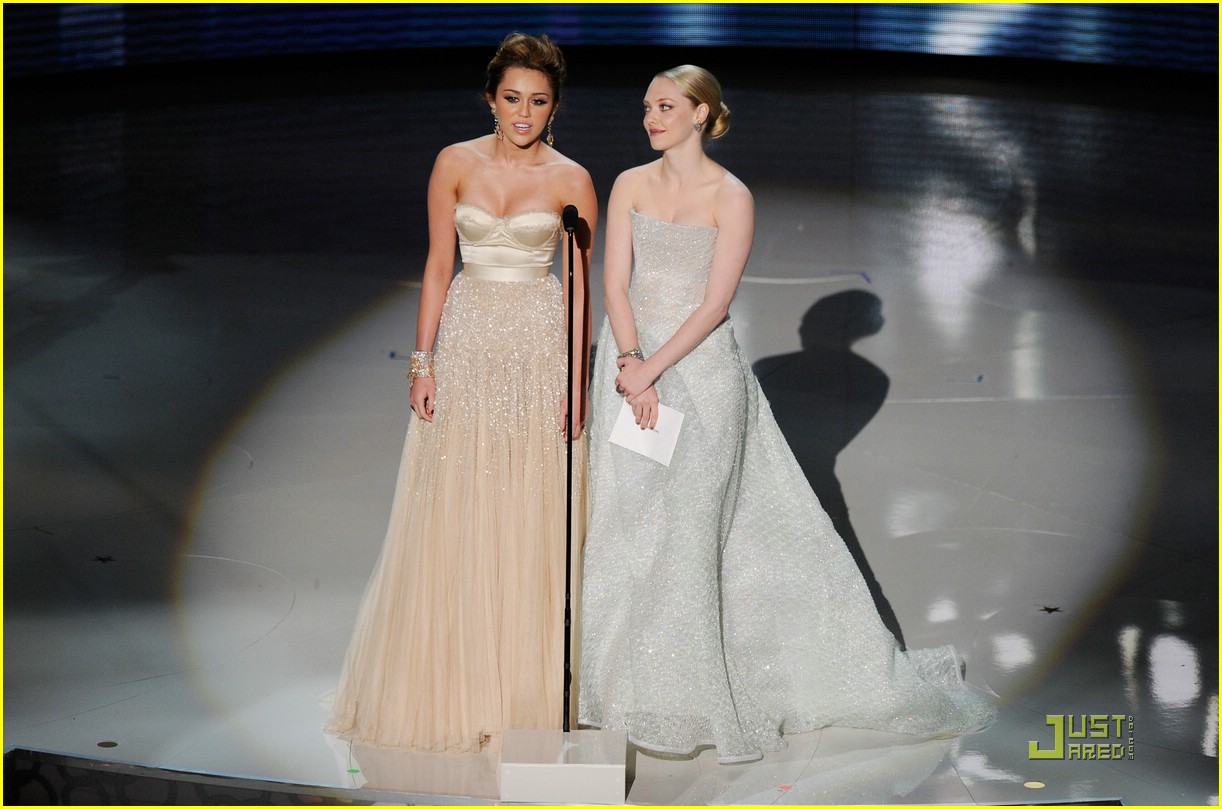 Miley Cyrus Oscars 2010 Dress