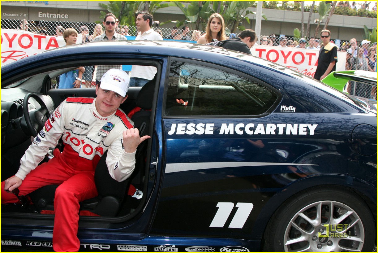 Jesse McCartney Crashes at Toyota Celebrity Grand Prix | Photo 366789 ...