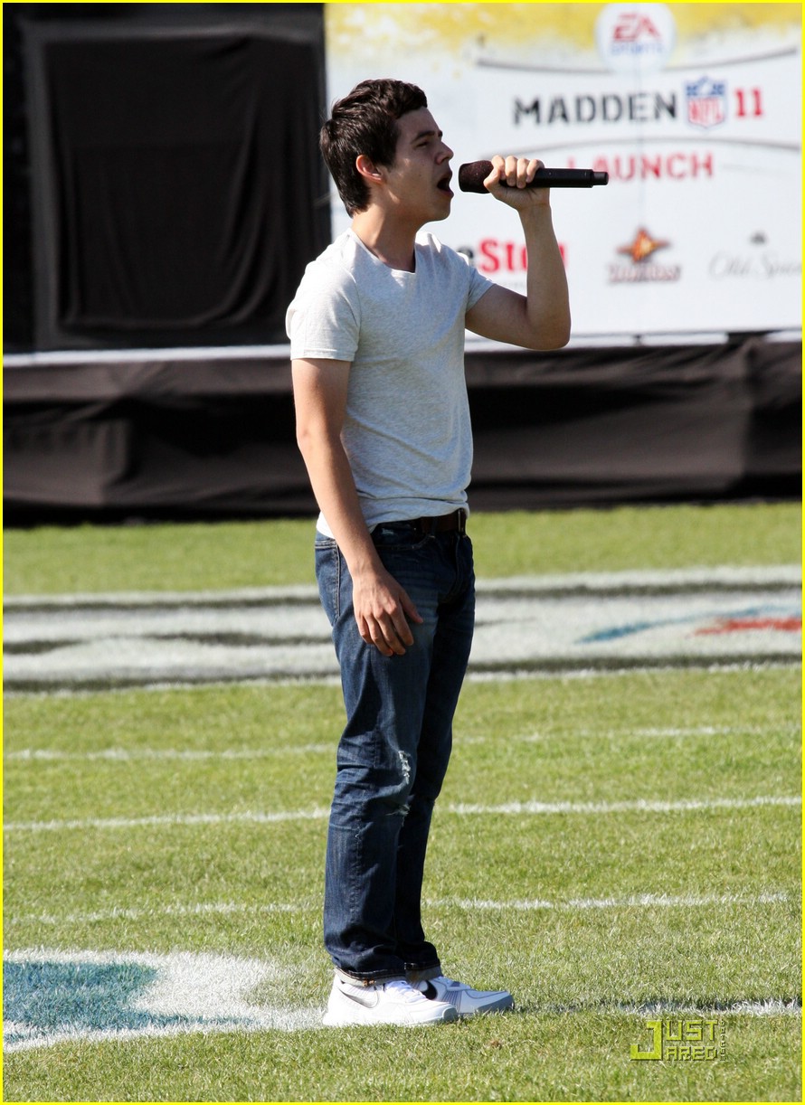 David Archuleta: Pigskin Pro-Am Performer | Photo 379067 - Photo ...