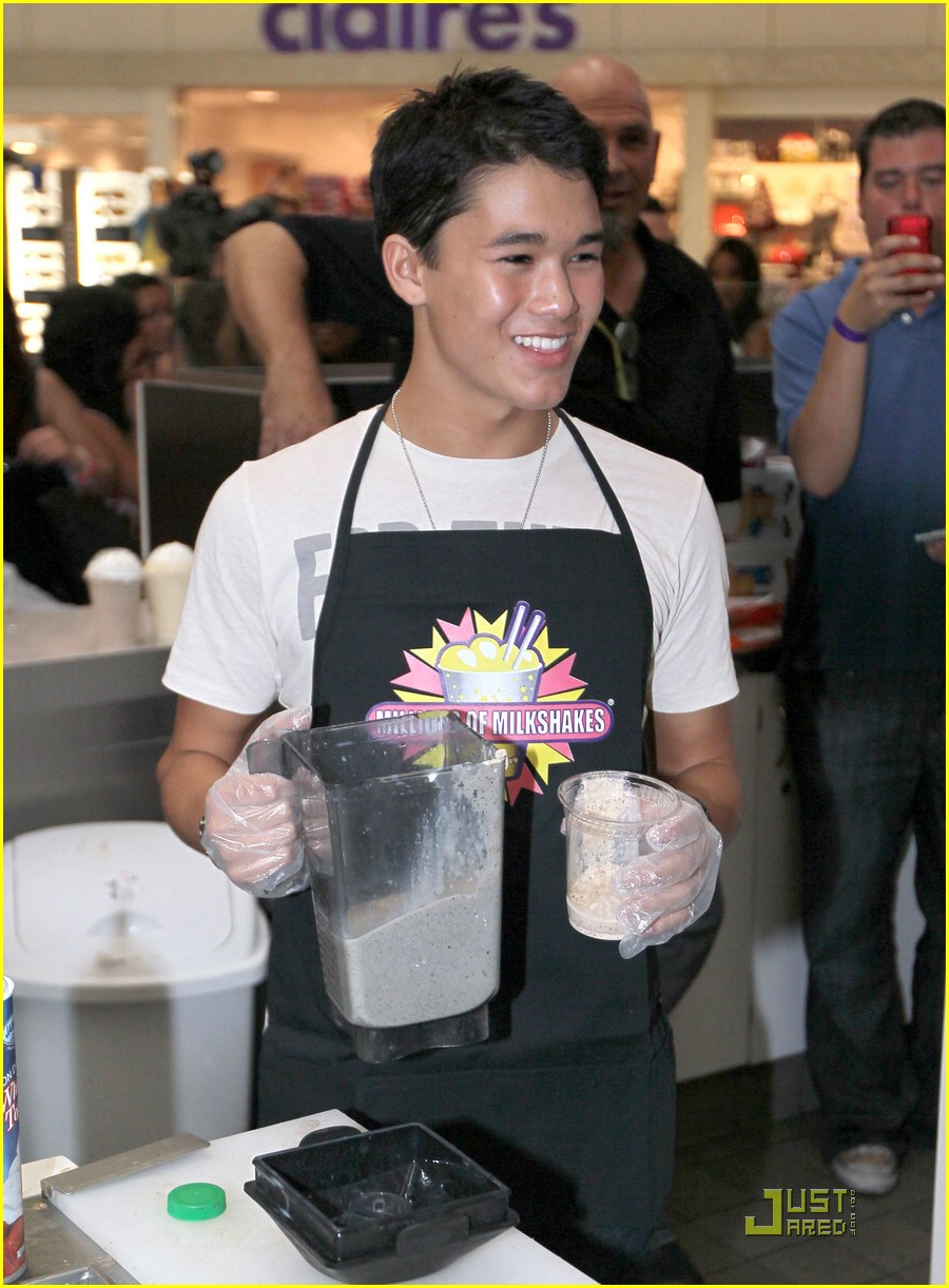 Booboo Stewart Makes Millions of Milkshakes for Muscular Dystrophy ...