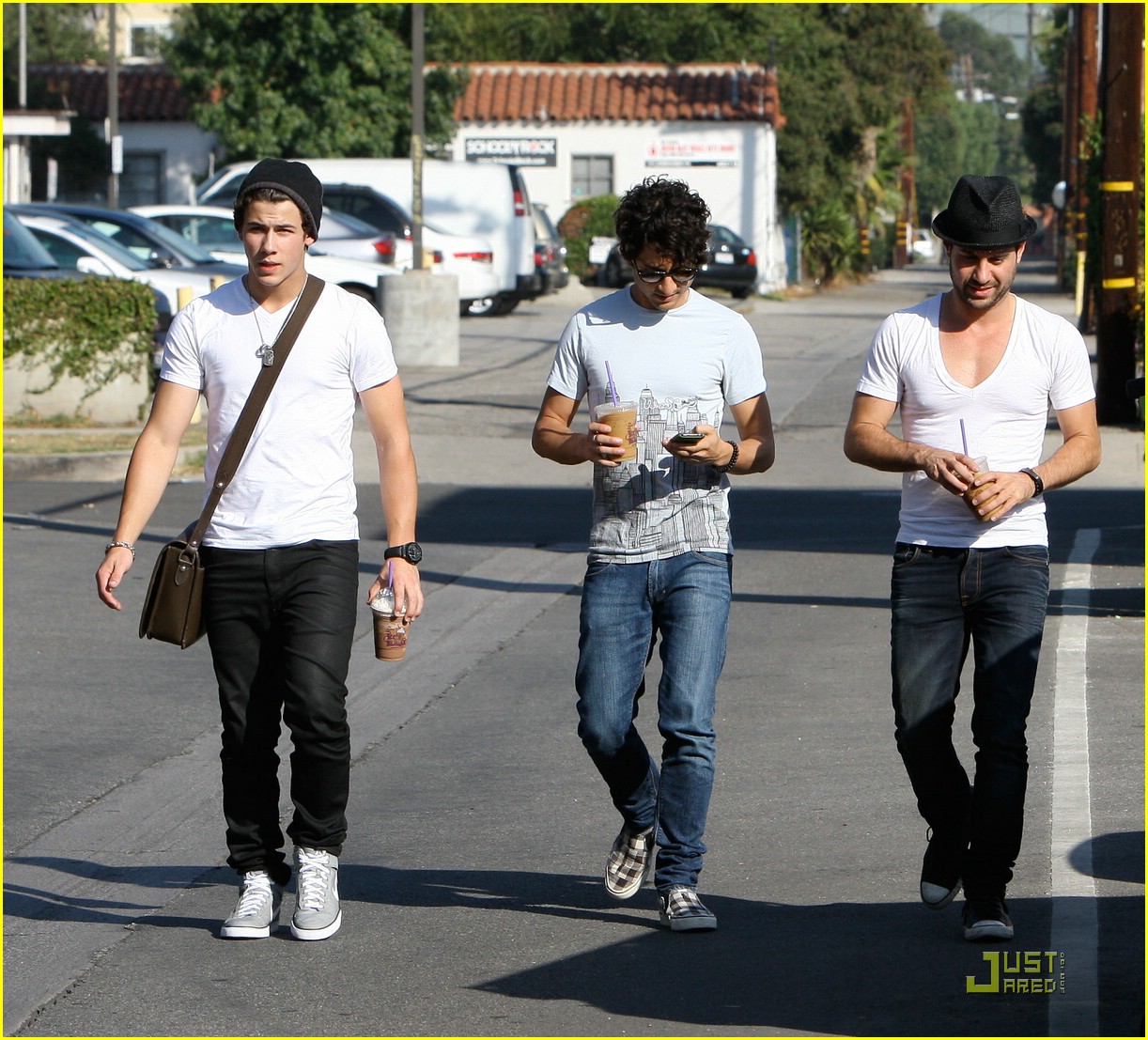 Nick Jonas: Meet Up with Jason Rosen & Michael Bruno! | Photo 389935 ...