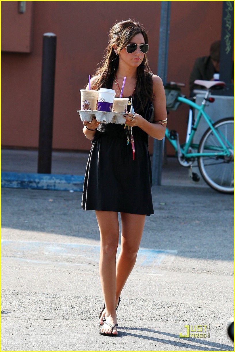Ashley Tisdale is a Coffee Carrier | Photo 389836 - Photo Gallery ...