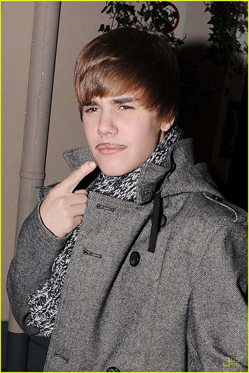 Justin Bieber is the Mustache Man! | Photo 396204 - Photo Gallery ...