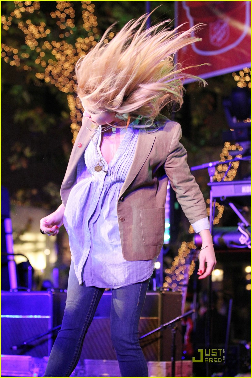 Emily Osment: Red Kettle Concert Cutie! | Photo 398005 - Photo Gallery ...