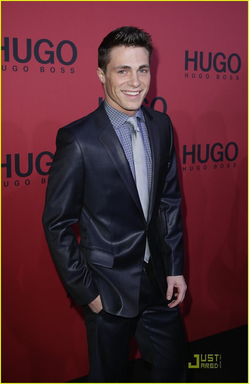 Full Sized Photo of colton haynes hugo boss 01 | Colton Haynes: Hugo ...