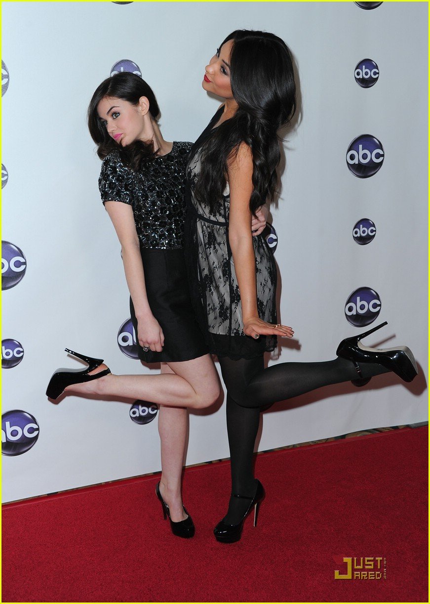 Lucy Hale & Shay Mitchell: TCA Press Tour Twosome | Photo 400157 ...