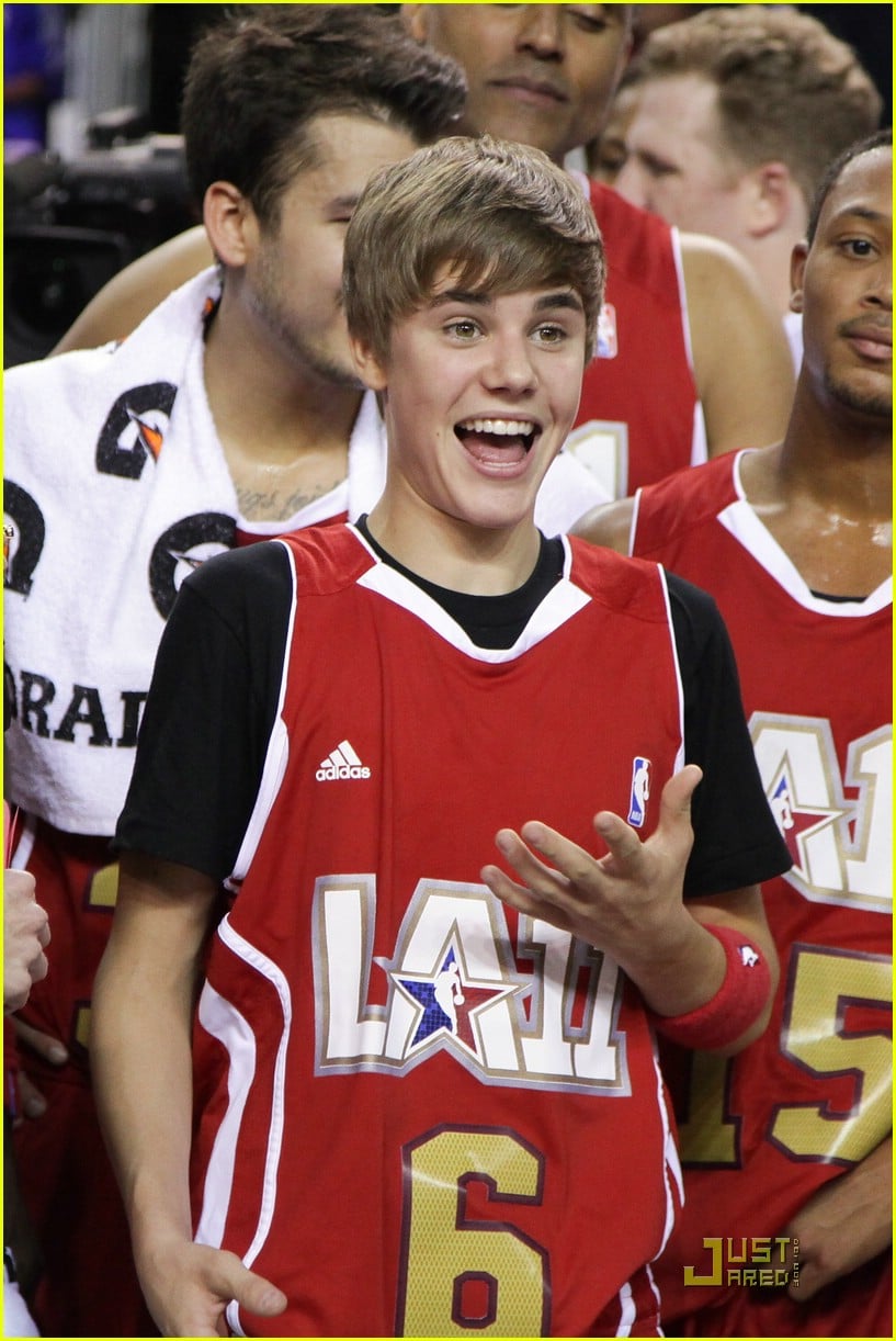 Justin Bieber: NBA All-Star Celebrity Game! | Photo 405496 - Photo ...