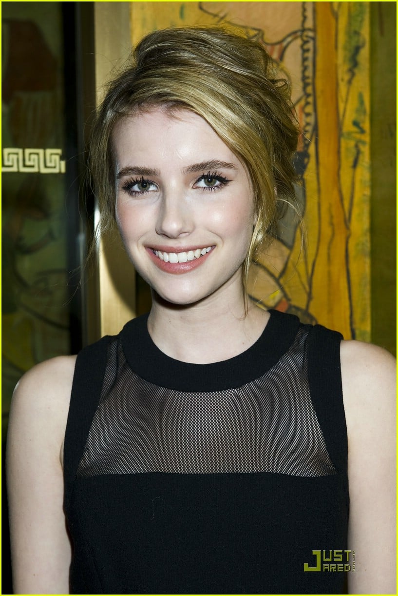 Full Sized Photo of emma roberts kors party 02 | Emma Roberts: Michael ...