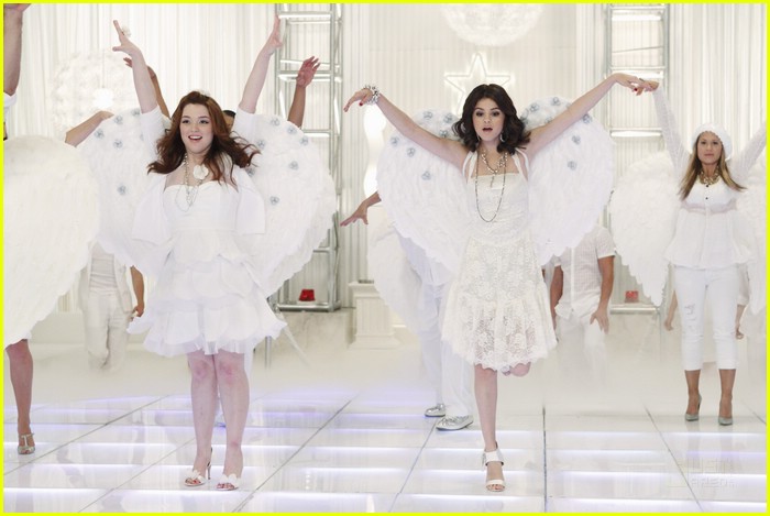 Full Sized Photo of selena gomez jennifer stone angel dance 04 | Selena ...