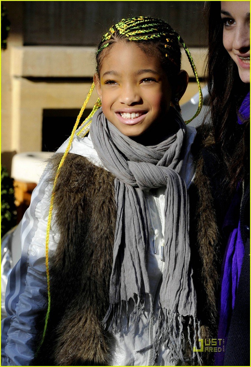 Full Sized Photo of willow smith neon braids 03 | Justin Bieber: Willow ...