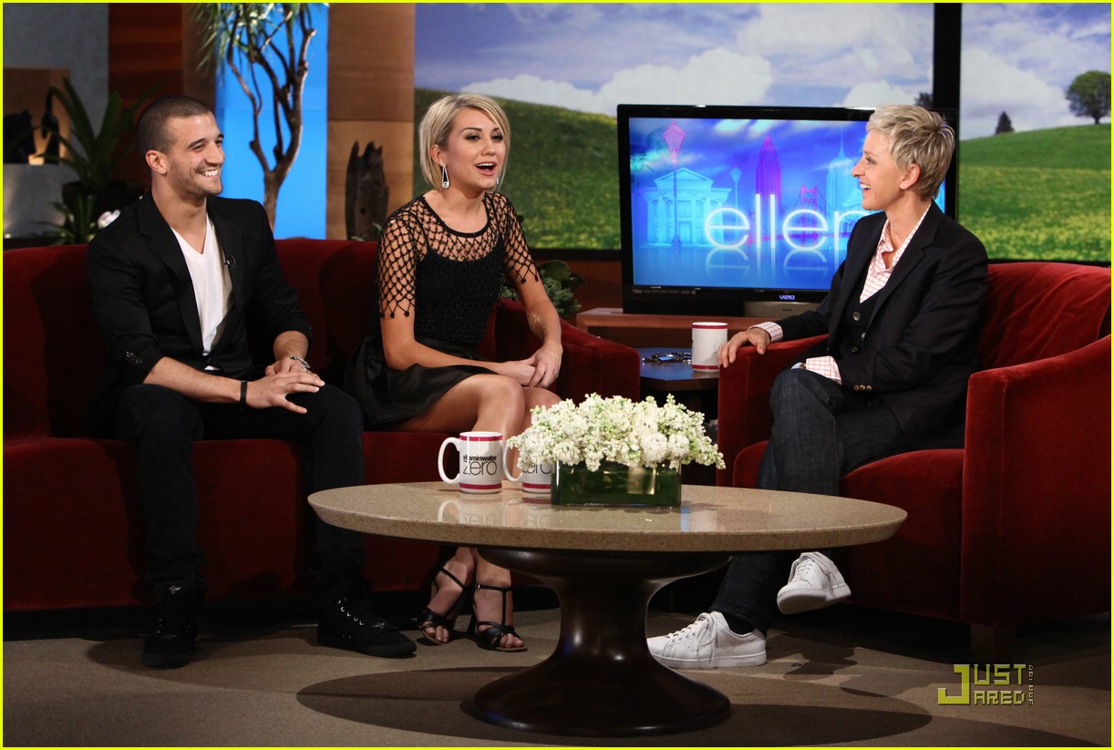 Chelsea Kane & Mark Ballas on Ellen TODAY! | Photo 413247 - Photo ...