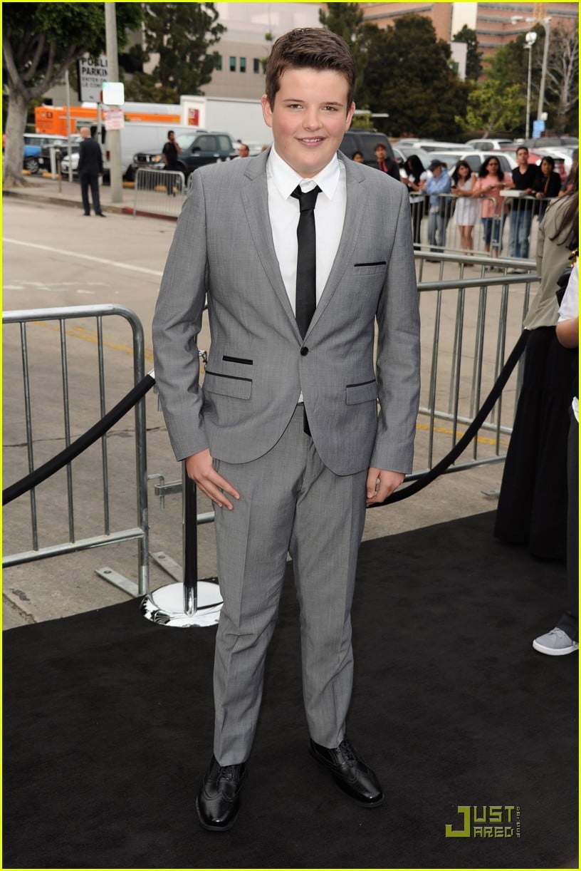 Full Sized Photo of riley griffiths super 8 premiere 12 | Riley ...