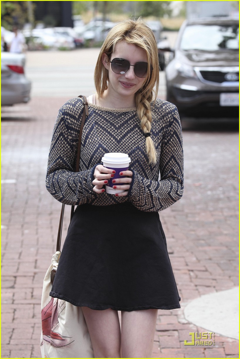 Emma Roberts: Coffee Bean Beauty | Photo 420008 - Photo Gallery | Just ...