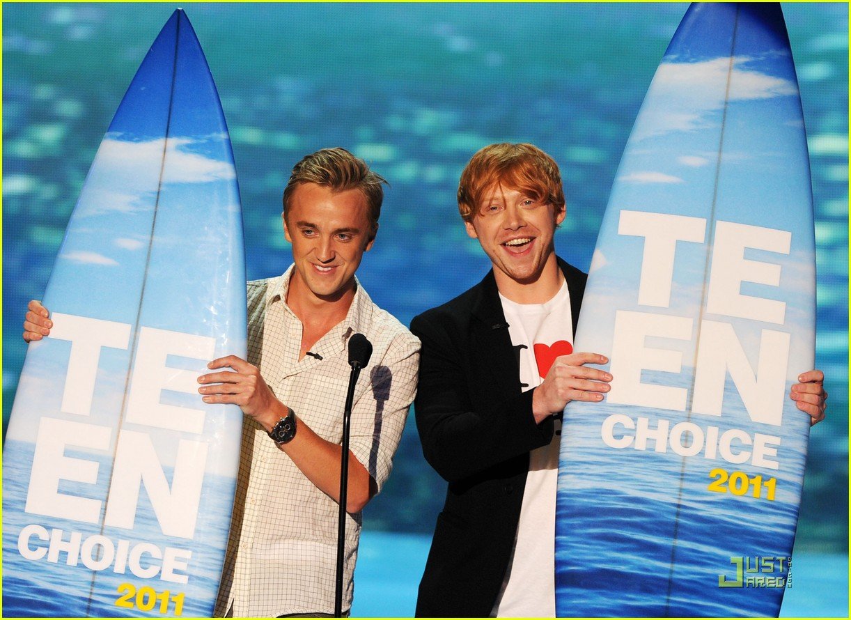 Tom Felton & Rupert Grint: Teen Choice Award Winners! | Photo 430579 ...