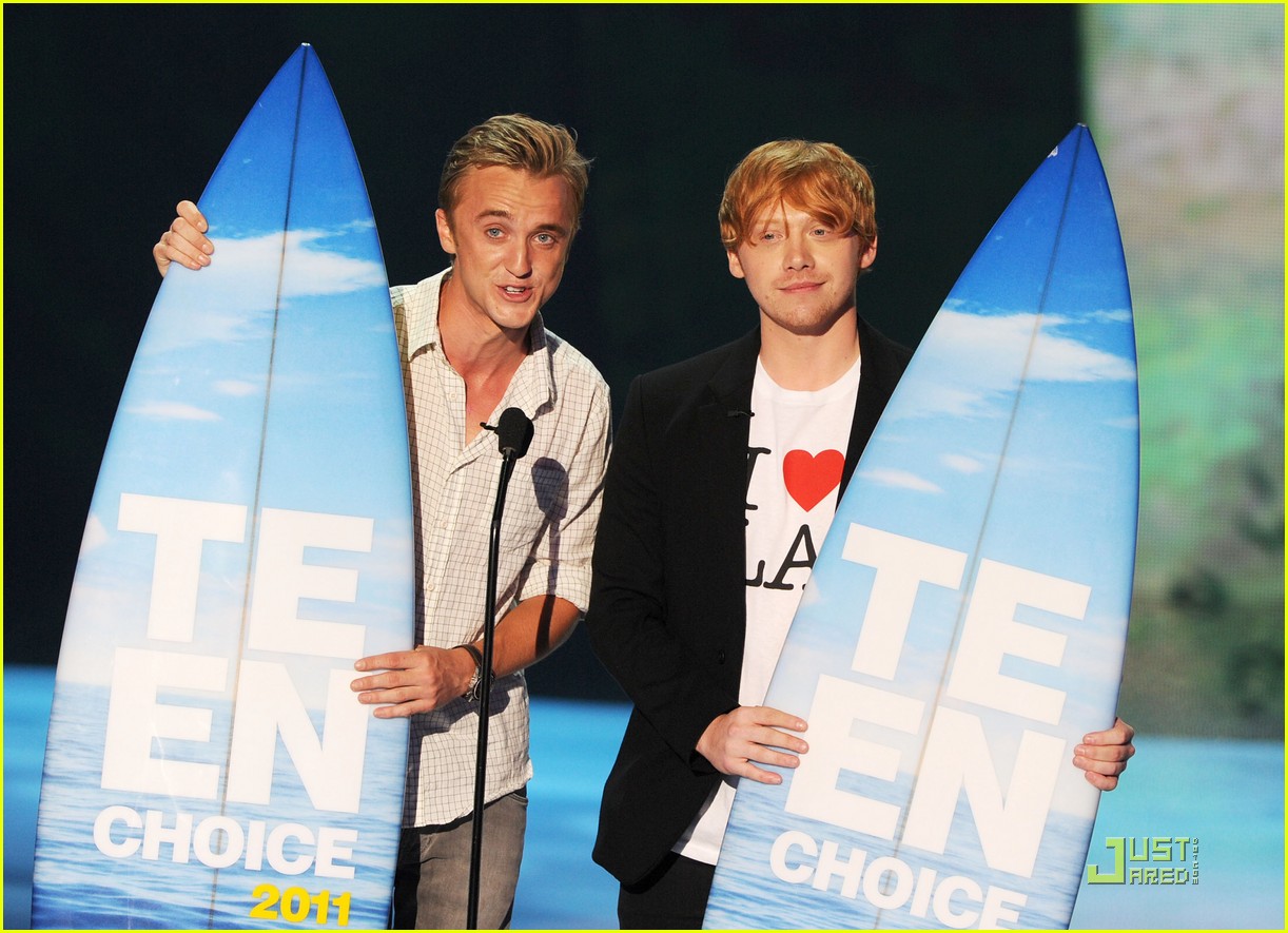 Tom Felton & Rupert Grint: Teen Choice Award Winners! | Photo 430583 ...