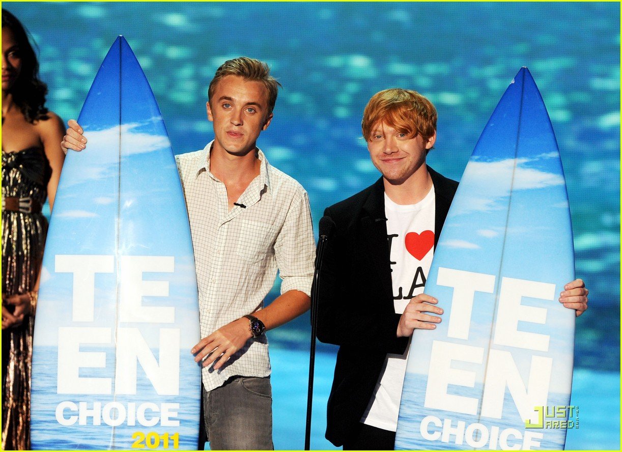 Tom Felton & Rupert Grint: Teen Choice Award Winners! | Photo 430590 ...