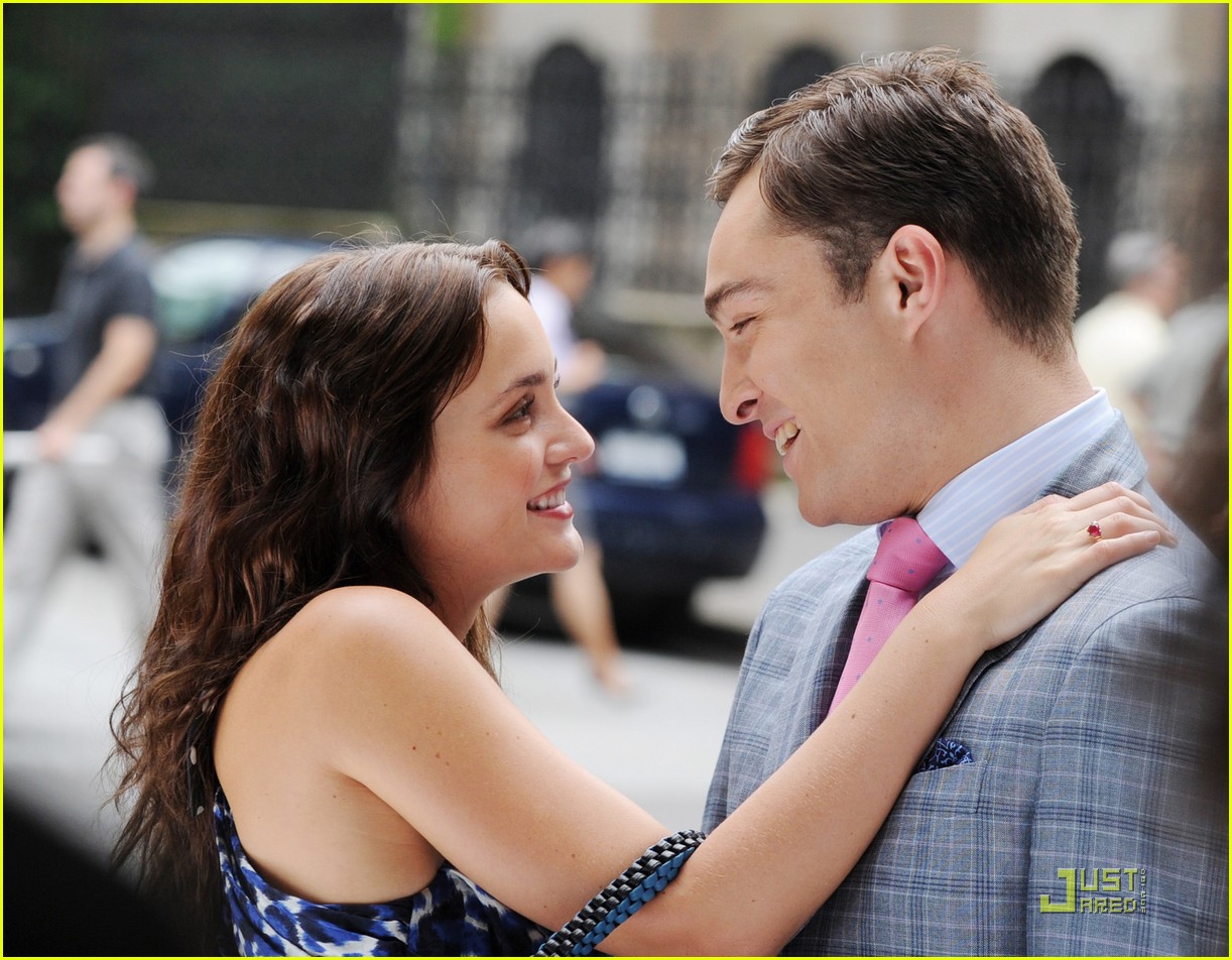 Leighton Meester & Ed Westwick: Promo Shoot Sweeties | Photo 431090 ...