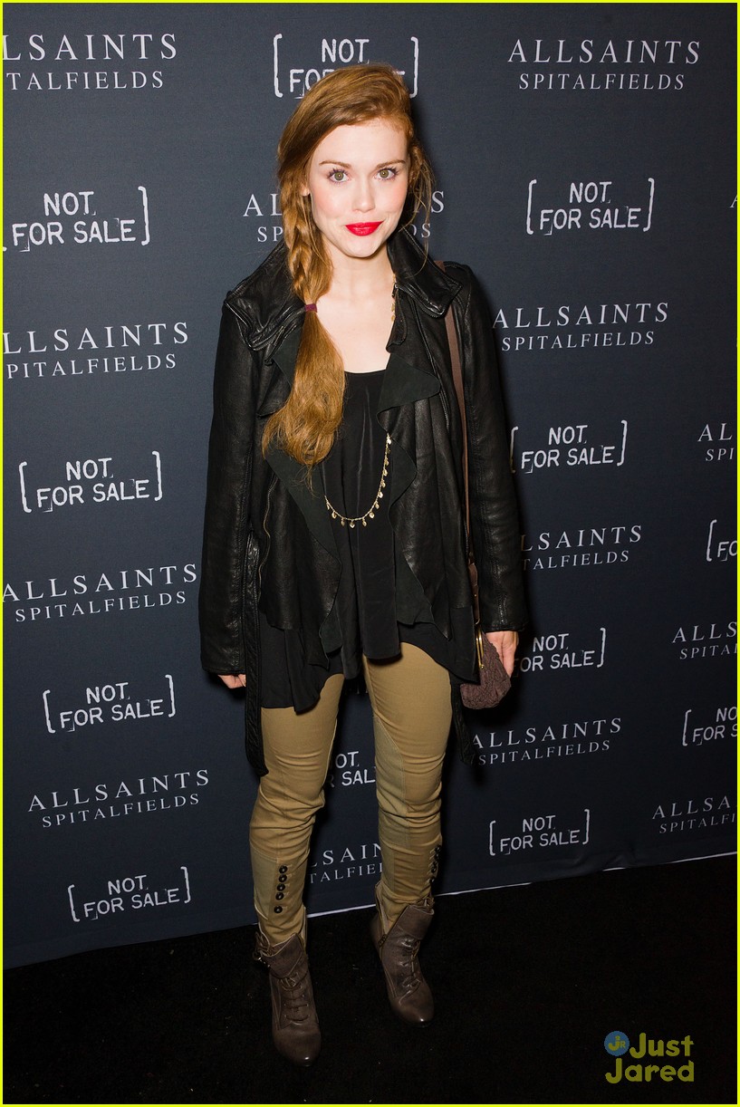 Crystal Reed & Holland Roden: AllSaints Tee Launch Party | Photo 444171 ...