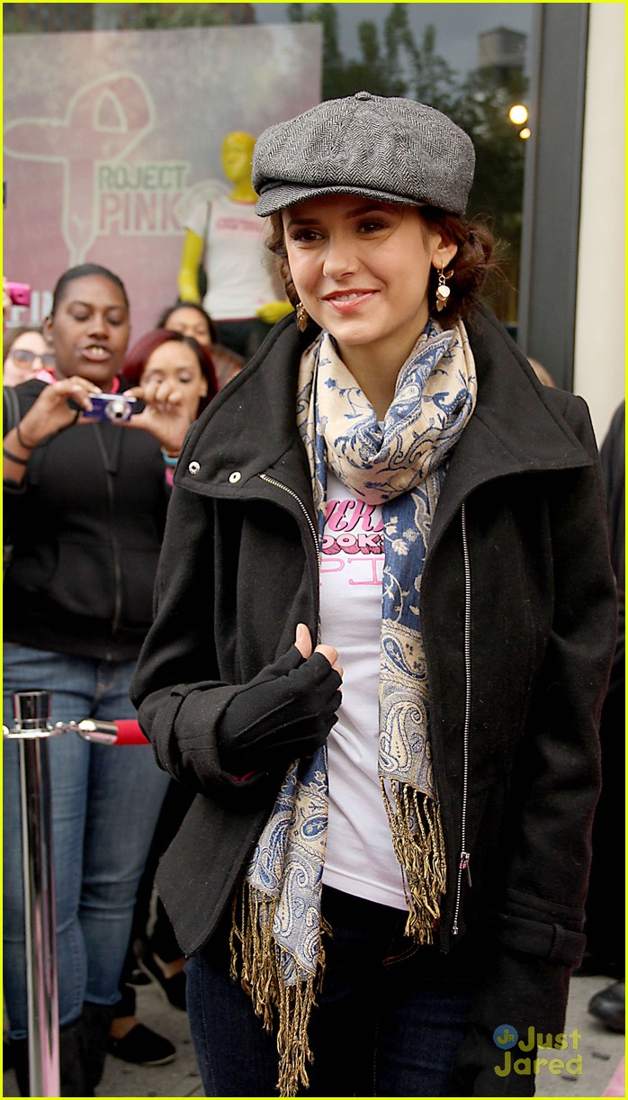 Nina Dobrev: Project Pink in NYC! | Photo 440105 - Photo Gallery | Just ...