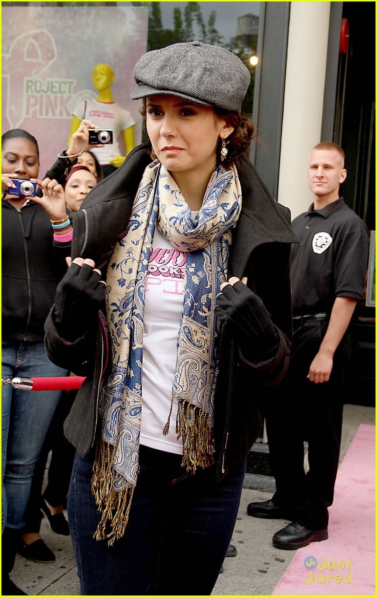 Nina Dobrev: Project Pink in NYC! | Photo 440109 - Photo Gallery | Just ...