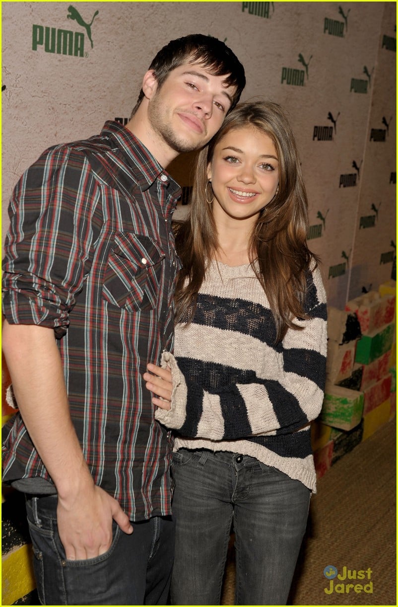 Sarah Hyland And Matt Prokop Puma Pair Photo 442127 Photo Gallery Just Jared Jr