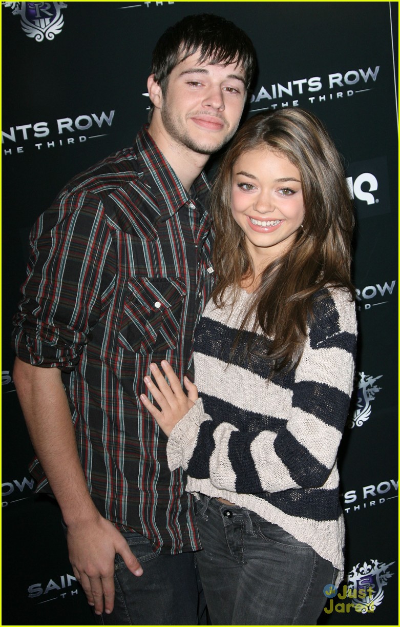 Full Sized Photo Of Sarah Hyland Matt Prokop Puma Saints 19 Sarah Hyland And Matt Prokop Puma