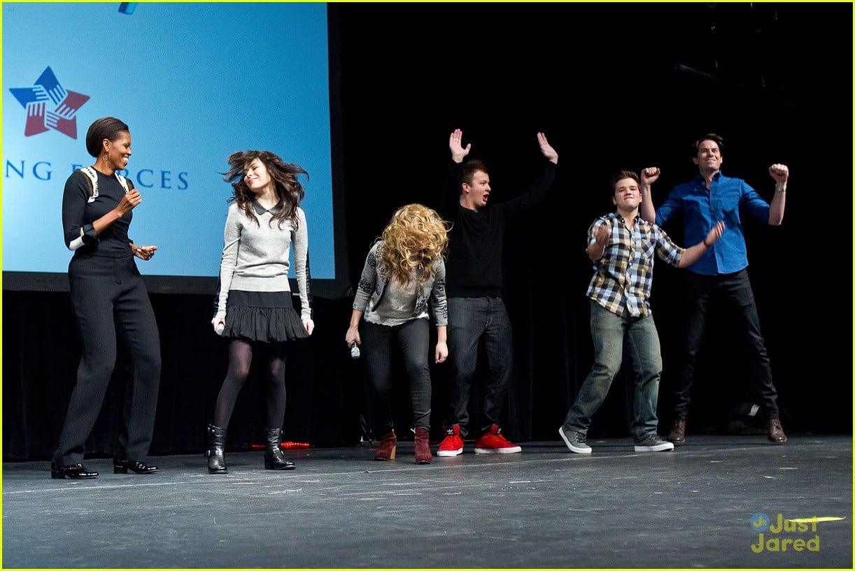 iCarly Cast Rock Out with Michelle Obama | Photo 455388 - Photo Gallery ...
