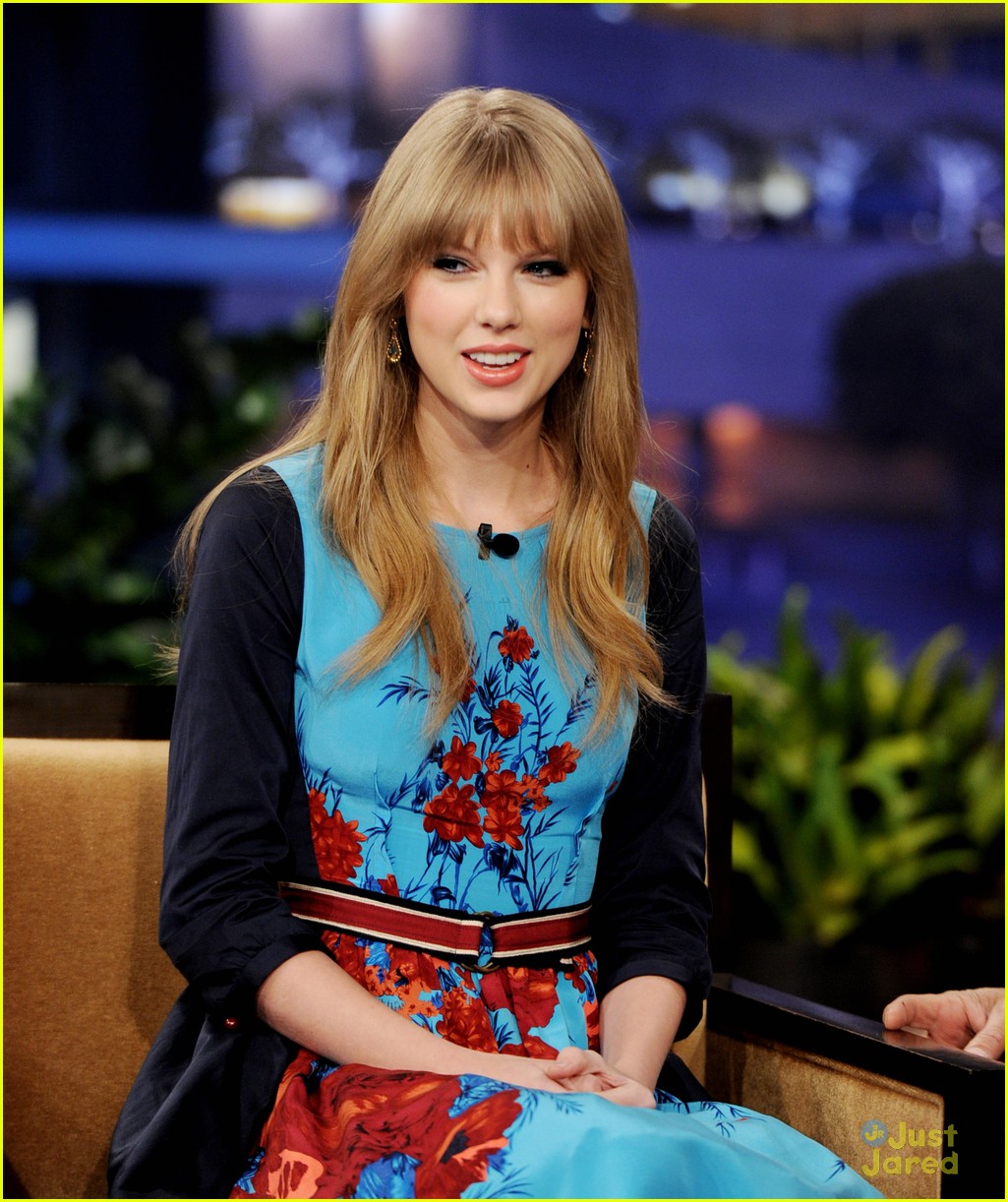 Taylor Swift: Jay Leno Lady | Photo 460769 - Photo Gallery | Just Jared Jr.