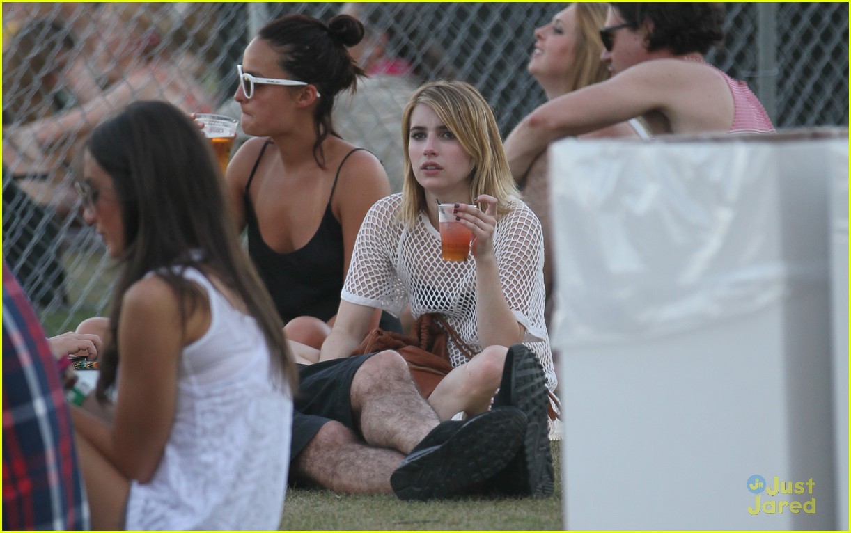 Emma Roberts: Back at Coachella! | Photo 469472 - Photo Gallery | Just ...