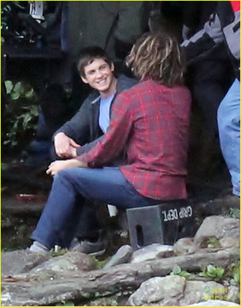 Logan Lerman: 'Percy Jackson' with Douglas Smith | Photo 468836 - Photo ...
