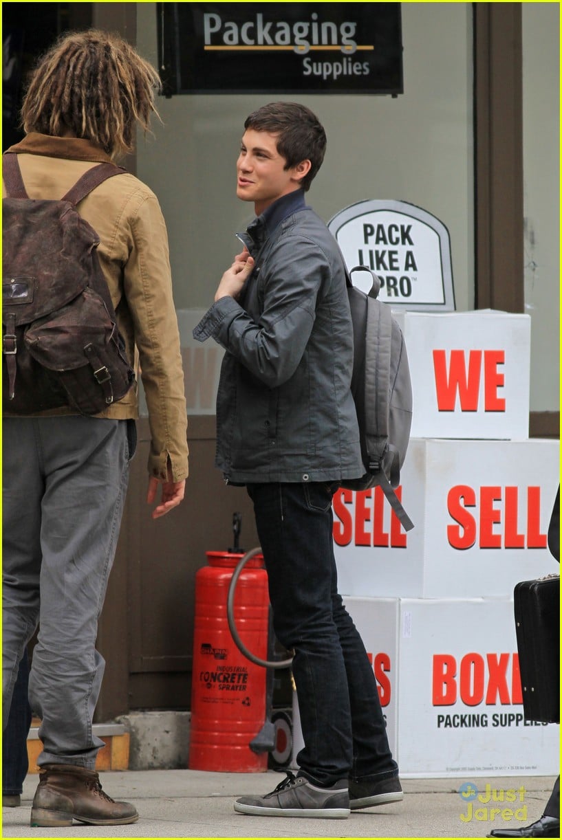 Logan Lerman: Nathan Fillion Wraps 'Percy Jackson' | Photo 470567 ...