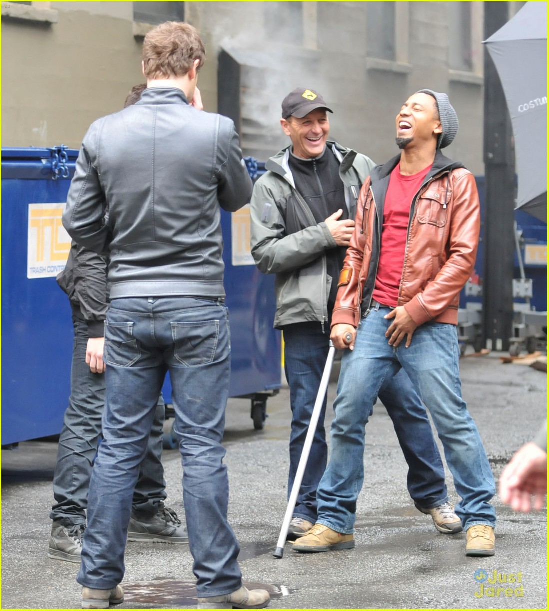Grey Damon & Brandon T. Jackson: 'Percy Jackson' Fight Scene! | Photo ...