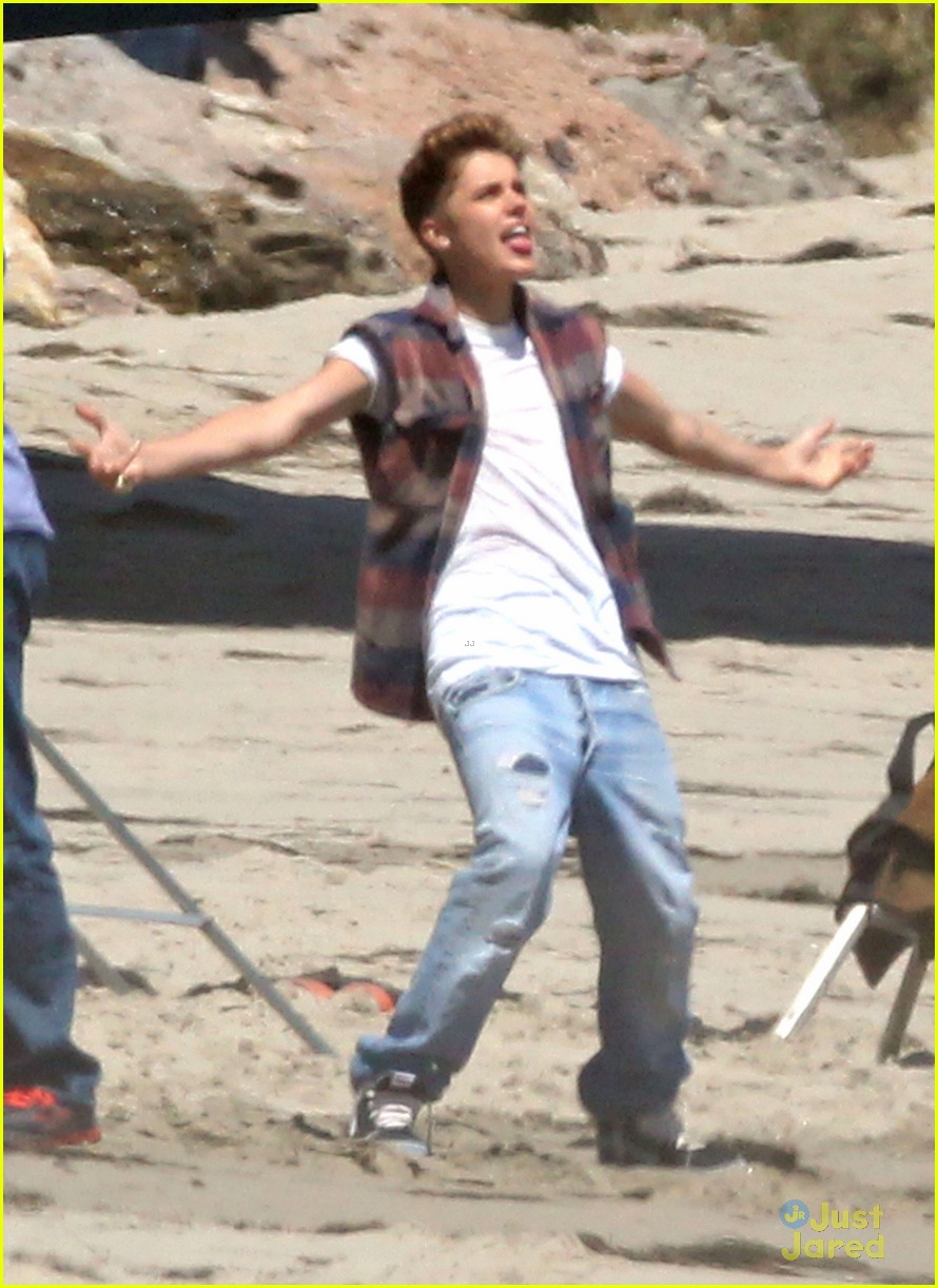 Justin Bieber: Beach Photo Shoot! | Photo 479752 - Photo Gallery | Just ...