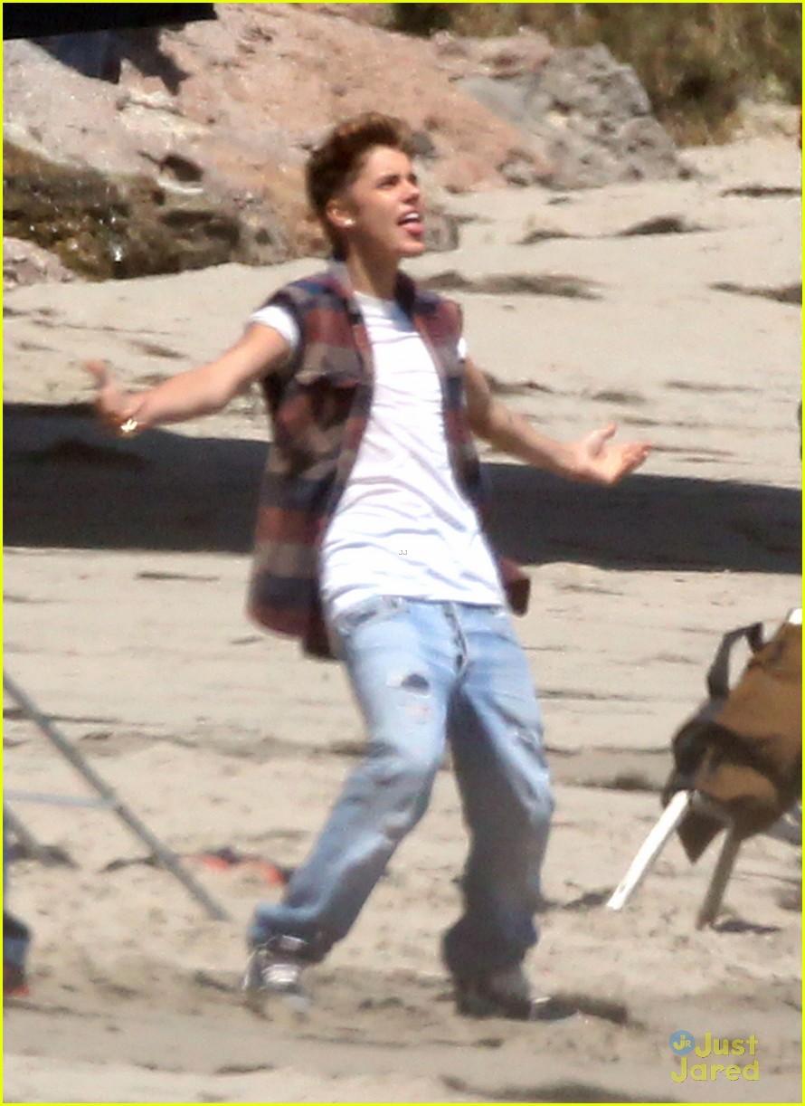Justin Bieber: Beach Photo Shoot! | Photo 479755 - Photo Gallery | Just ...