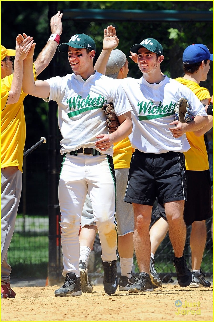 Nick Jonas Baseball Uniform