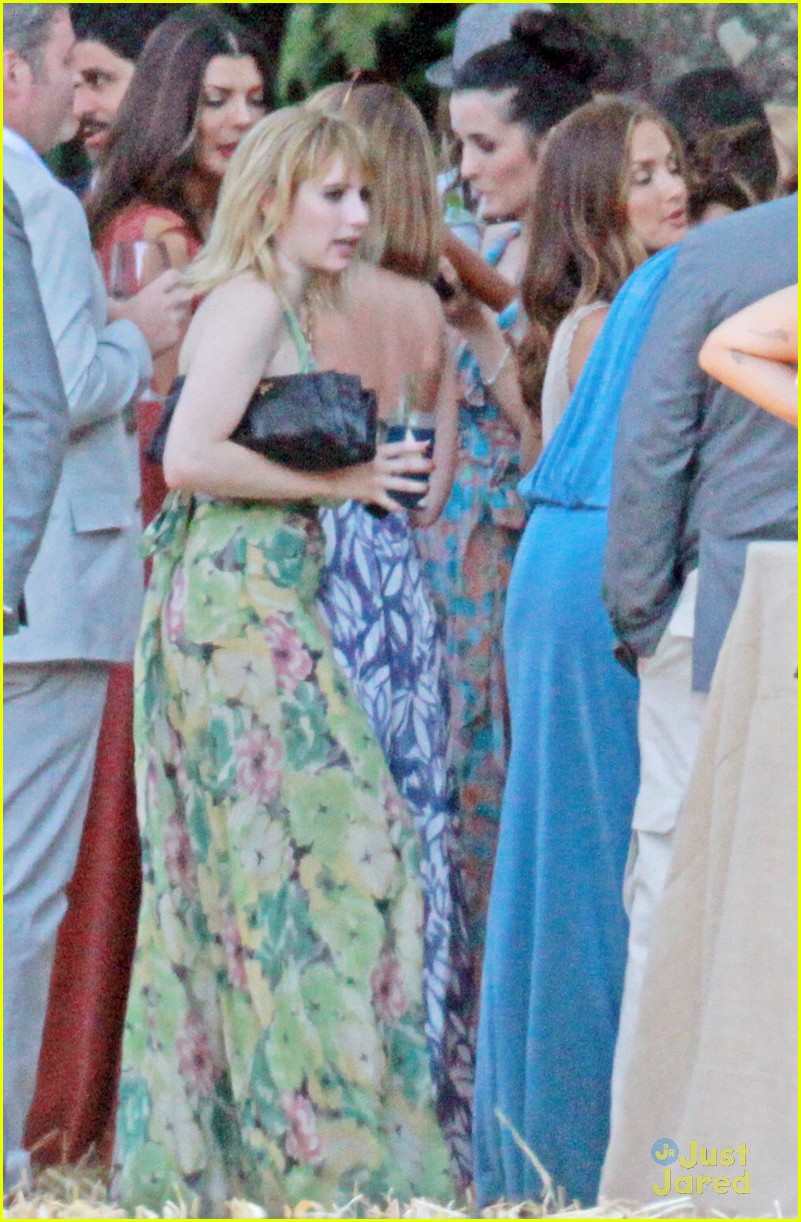 Emma Roberts: Stylist Emily Current's Wedding! | Photo 482065 - Photo ...