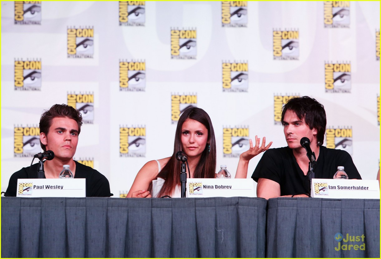 Nina Dobrev: Comic Con Party & Panel! | Photo 482044 - Photo Gallery ...