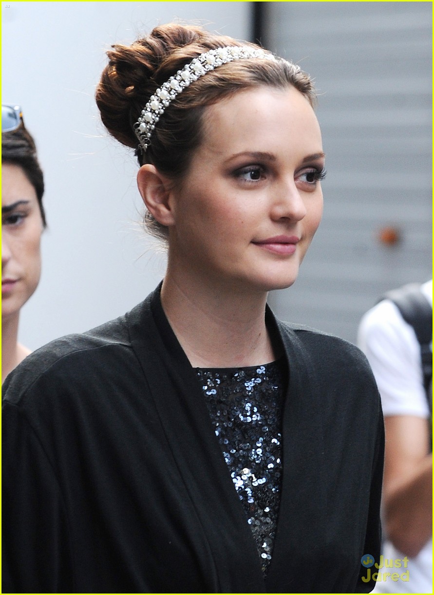 Leighton Meester Films 'Gossip Girl' with Ed Westwick | Photo 489797 ...