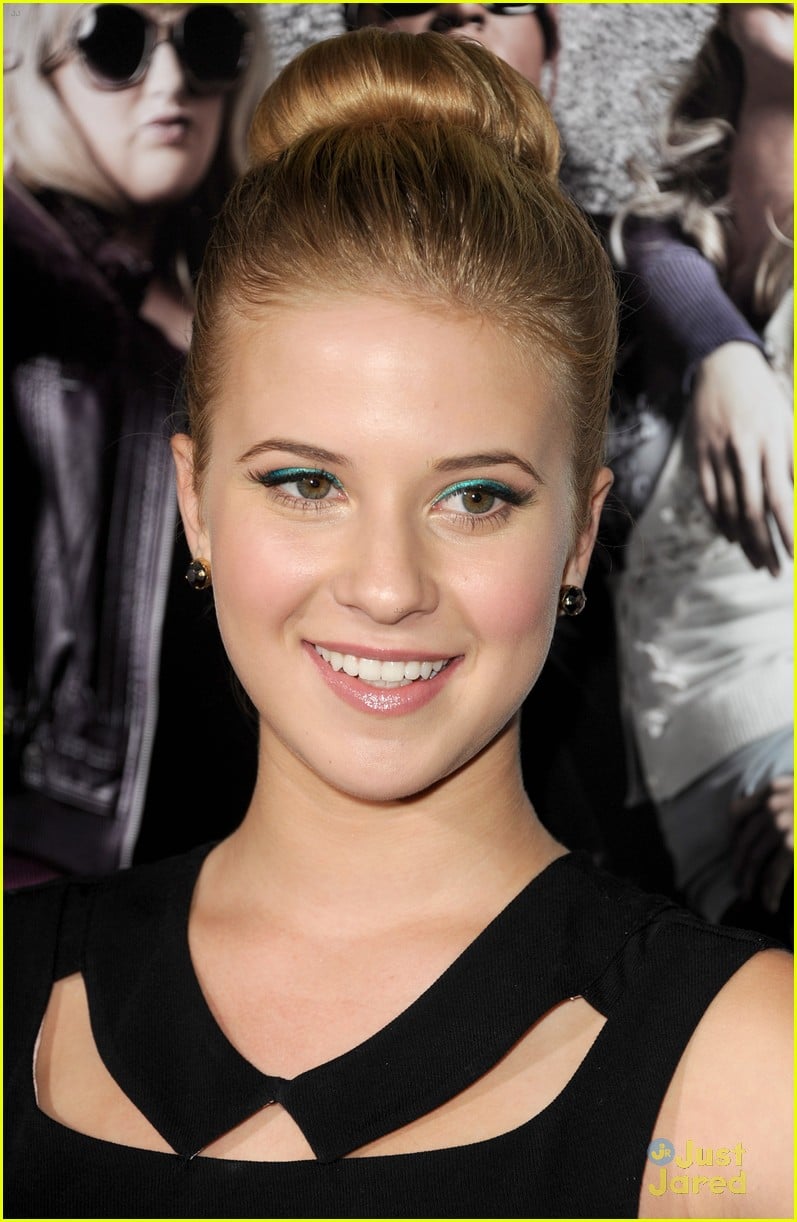 Caroline Sunshine: 'Pitch Perfect' Premiere with Adam Irigoyen & Billy ...