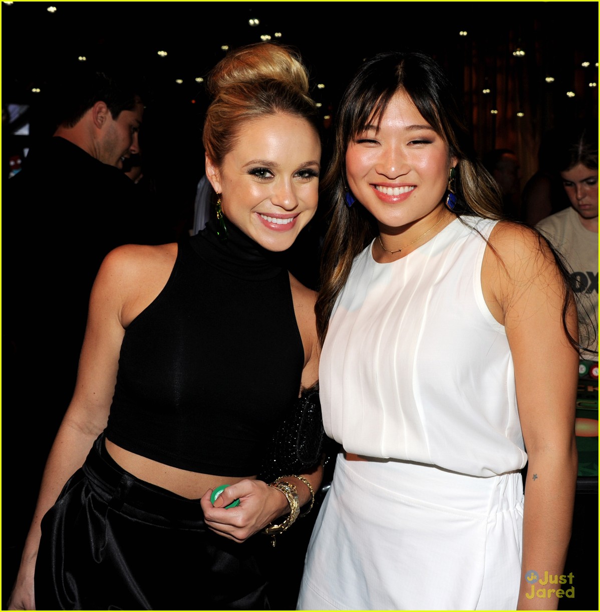 Jenna Ushkowitz: Fox's Eco-Casino Party with Becca Tobin & Melissa ...