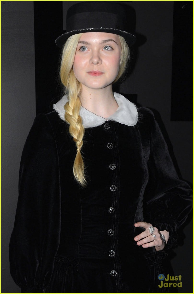 Elle Fanning: Chanel Celebration Braided Beauty! | Photo 501183 - Photo ...