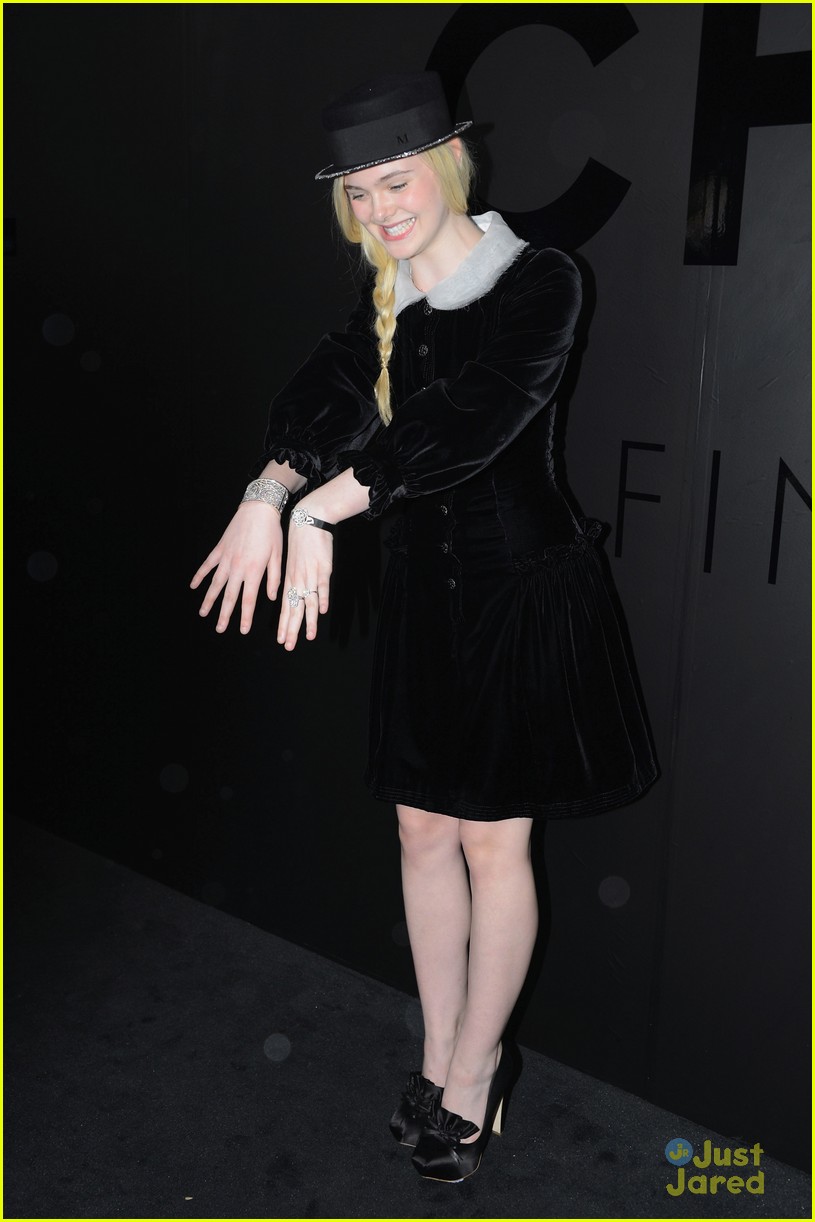 Elle Fanning: Chanel Celebration Braided Beauty! | Photo 501187 - Photo ...