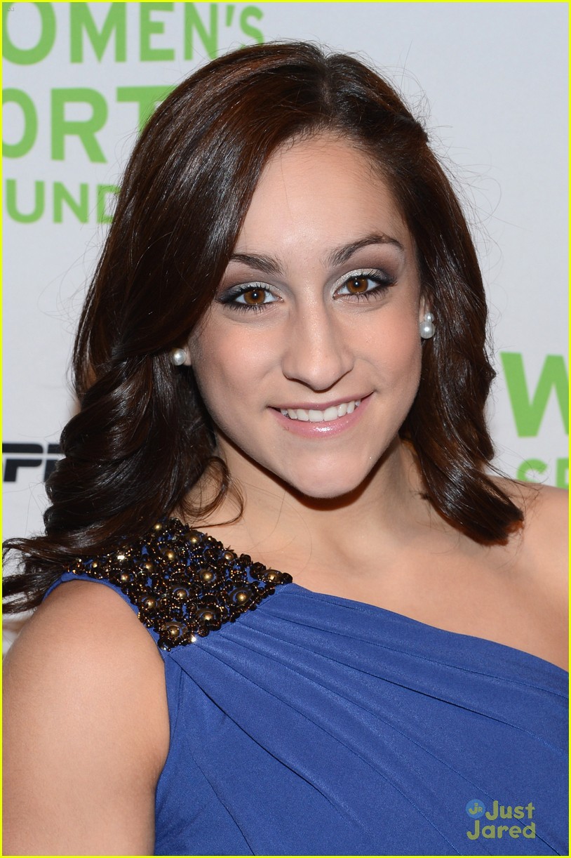 Gabby Douglas: Women in Sports Gala with Jordyn Wieber & Nastia Liukin ...