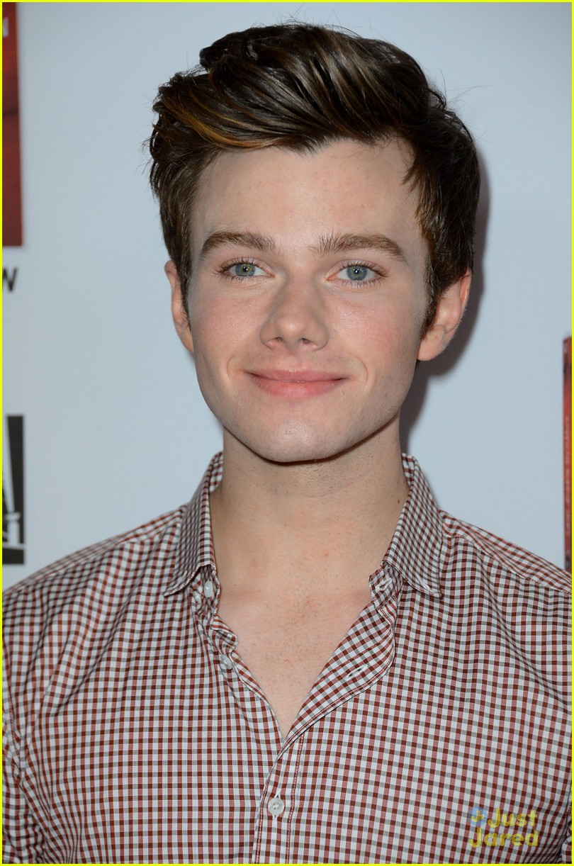 Lea Michele & Cory Monteith: American Horror Story Premiere with Chris ...