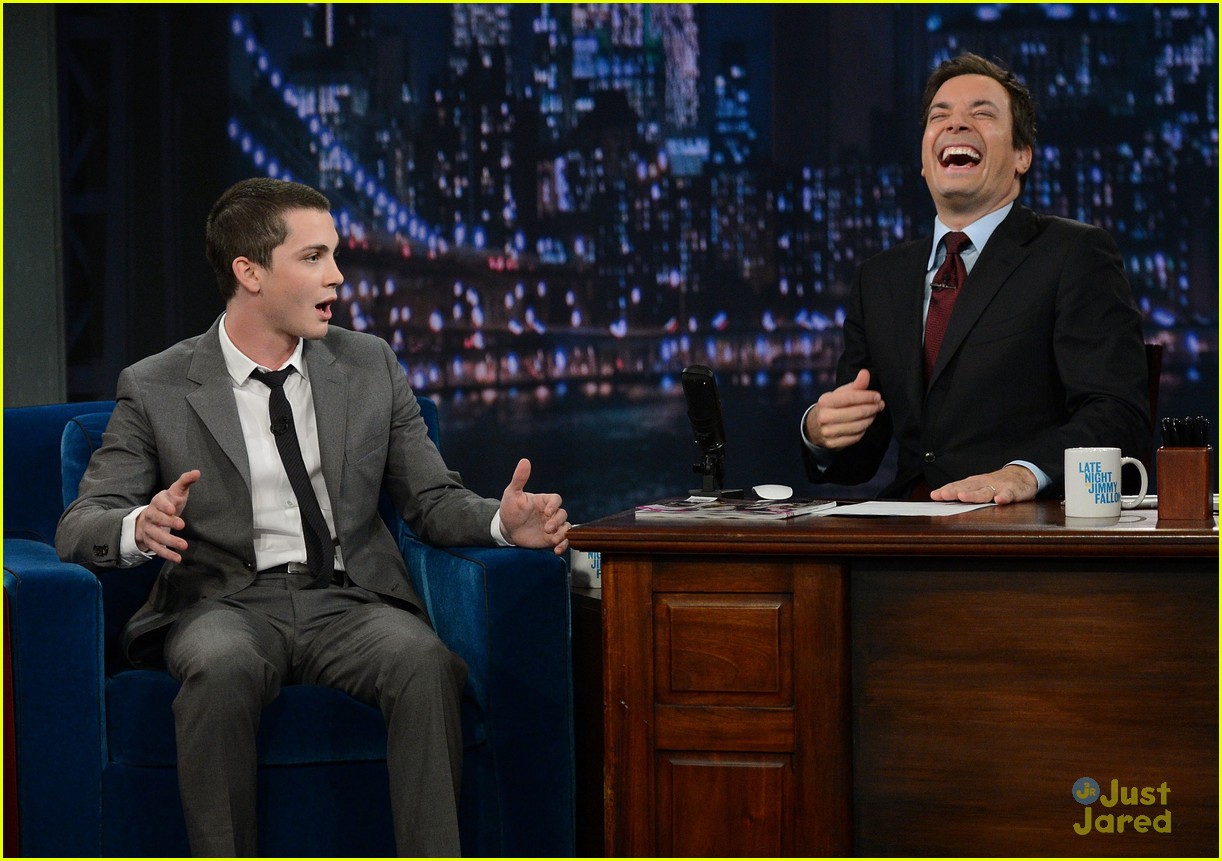 Logan Lerman: 'Late Night with Jimmy Fallon' Appearance | Photo 499830 ...