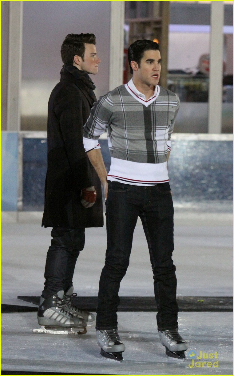 Chris Colfer & Darren Criss: Ice Skating in New York City | Photo 511645 - Photo Gallery | Just ...